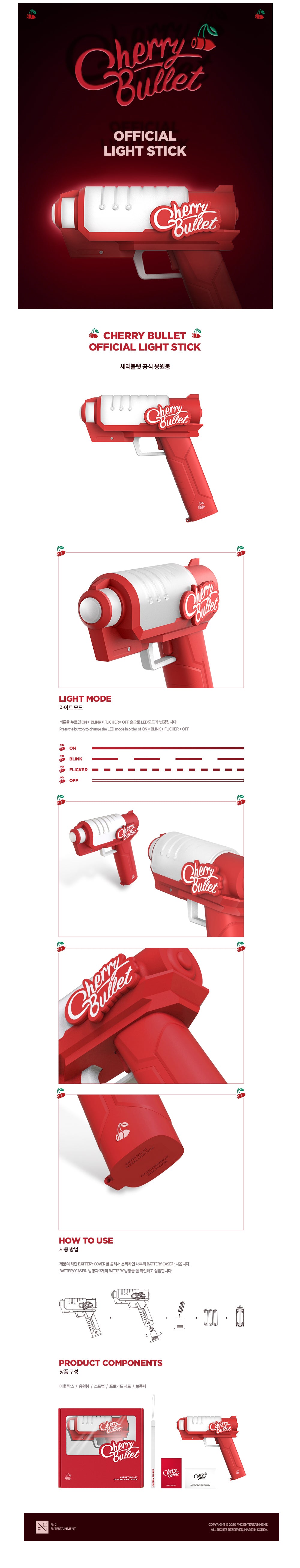 CHERRY BULLET OFFICIAL LIGHT STICK_ – K-Towns